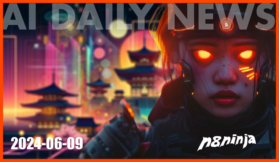 Google, OpenAI, and Education | June 1, 2024 | Daily AI News | n8Ninja