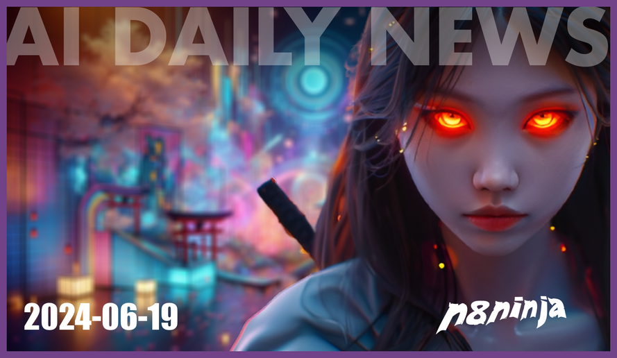 AI, Technology, Healthcare | June 19, 2024 | Daily AI News | n8Ninja