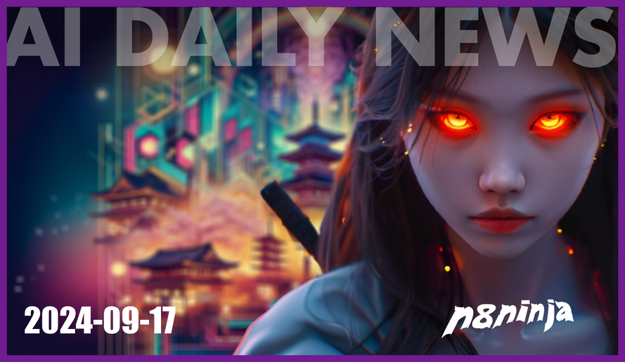 AI, Regulation, and Reskilling | September 17, 2024 | Daily AI News | n8Ninja